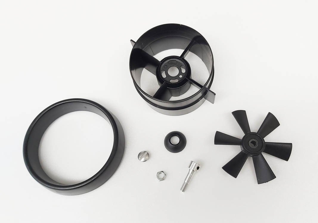 Haoye 65mm Ducted Fan Set (İç mil çapı: 3.17mm) EDF - HAOYE - DUCTED ...